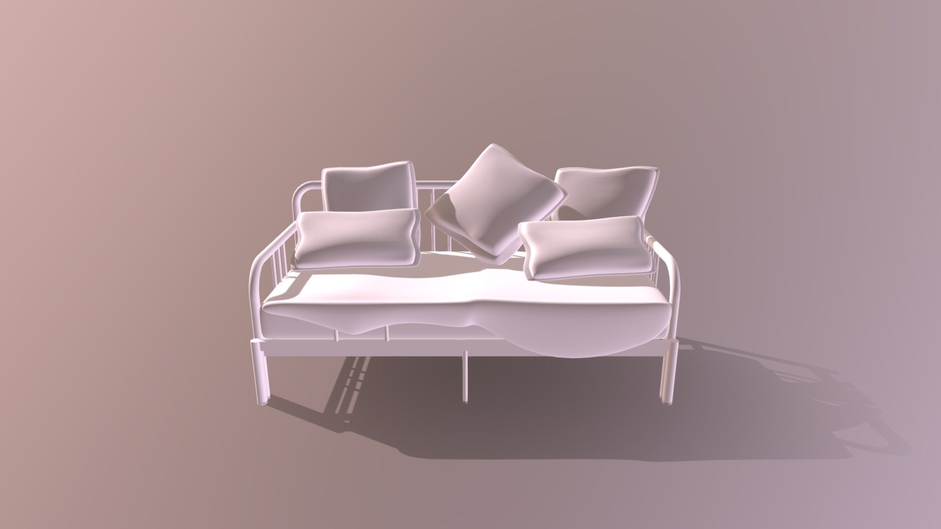 Divan (5) - 3D model by Inma_CH [2b63ce2] - Sketchfab