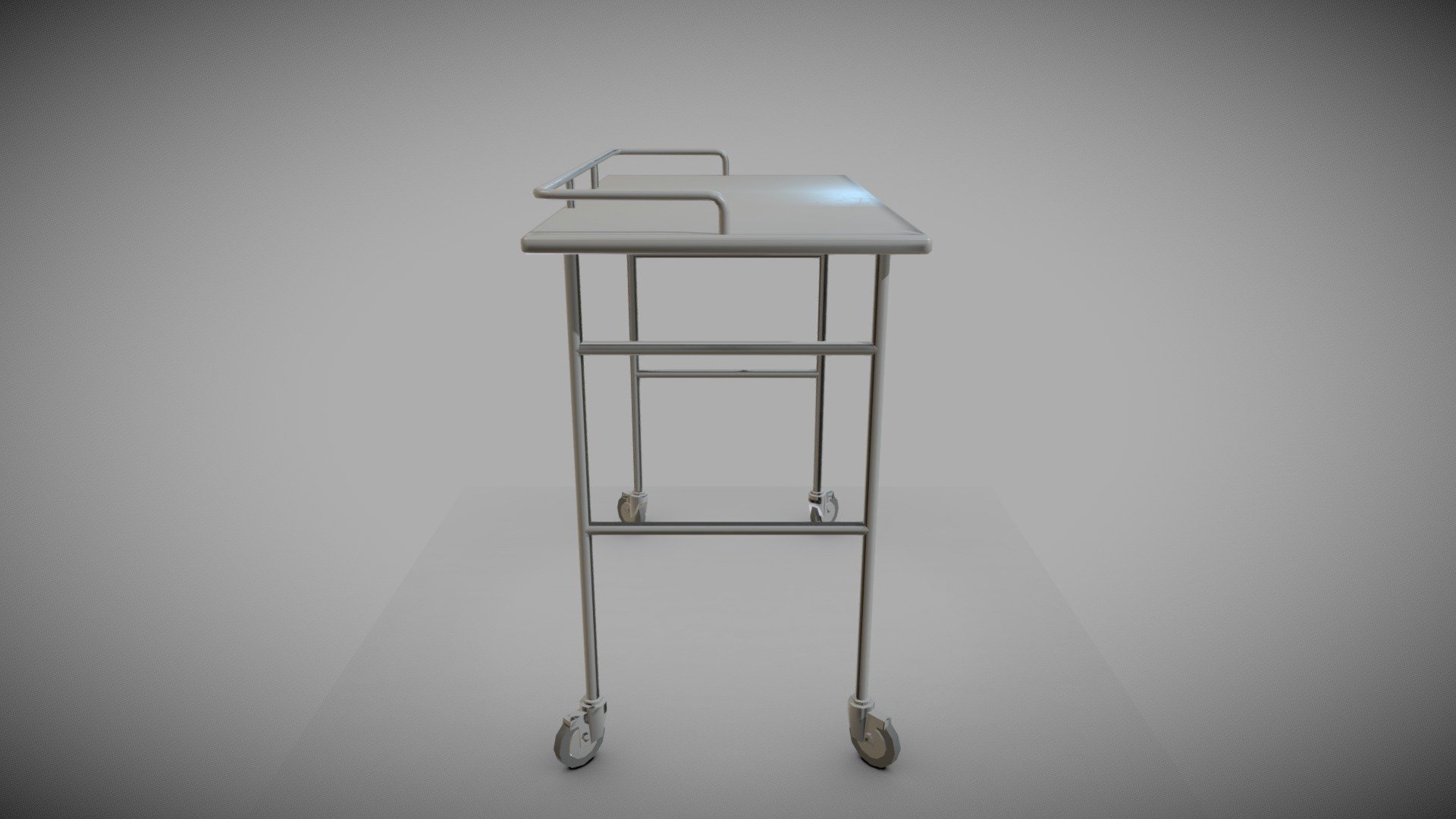 Hospital Trolley Low Poly - 3D model by karthik.vaddadi [2b63e2a ...