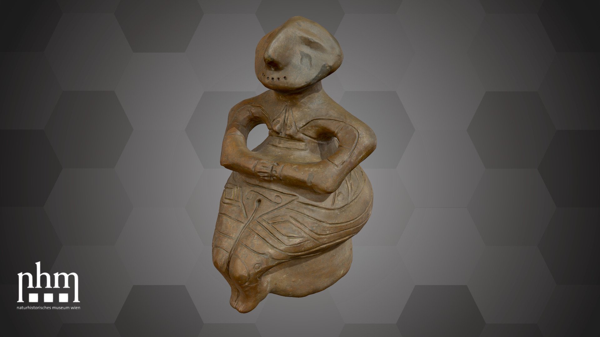 Seated Idol of Pazarzhik (NHMW-Prae 20.461) - Download Free 3D model by ...