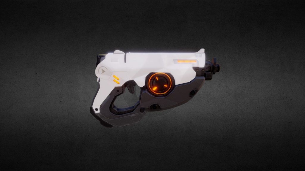 Laser Gun for Games - 3D model by prudencio.brazil [2b64fc3] - Sketchfab