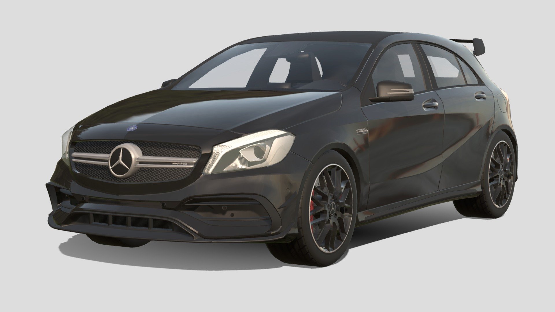 2016 Mercedes-Benz AMG A45 - Download Free 3D model by OUTPISTON ...