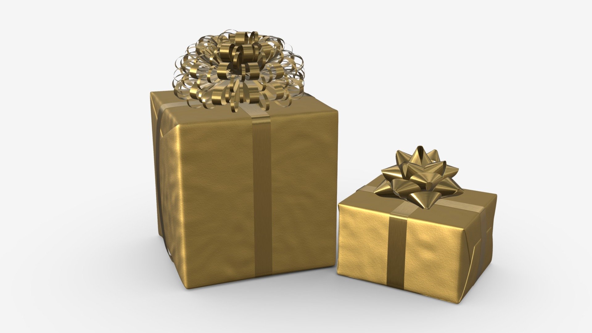 Christmas gifts wrapped 04 - Buy Royalty Free 3D model by HQ3DMOD ...