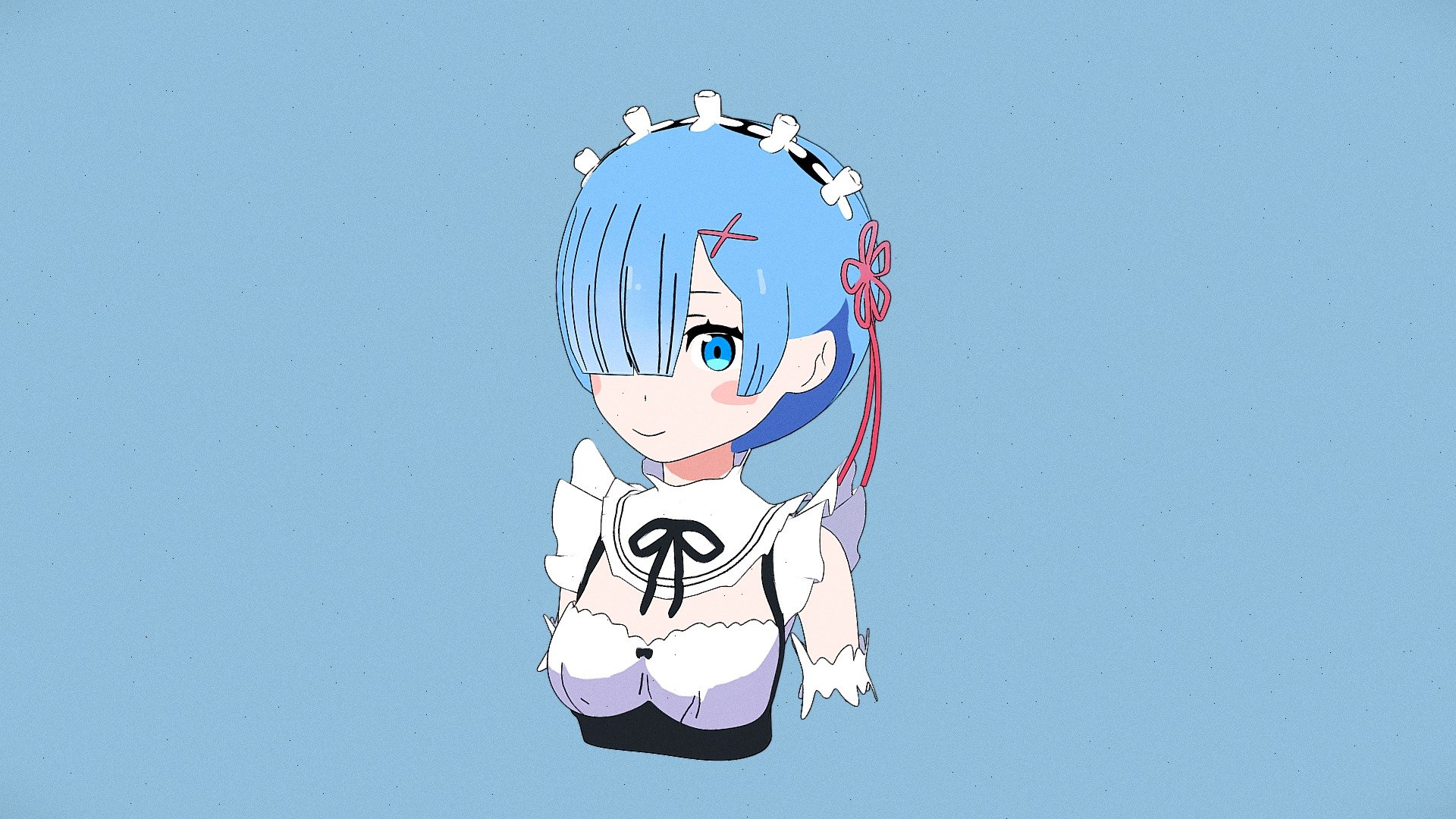 Re:Zero-Rem - Download Free 3D model by Quagmire (@qm111) [2b67099 ...
