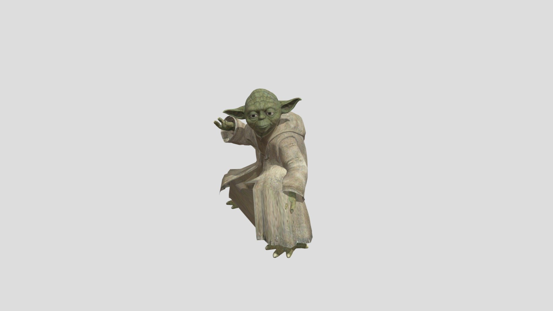 Yoda 2 Standing 2H Magic Attack 04 - Download Free 3D model by Telkar5 ...
