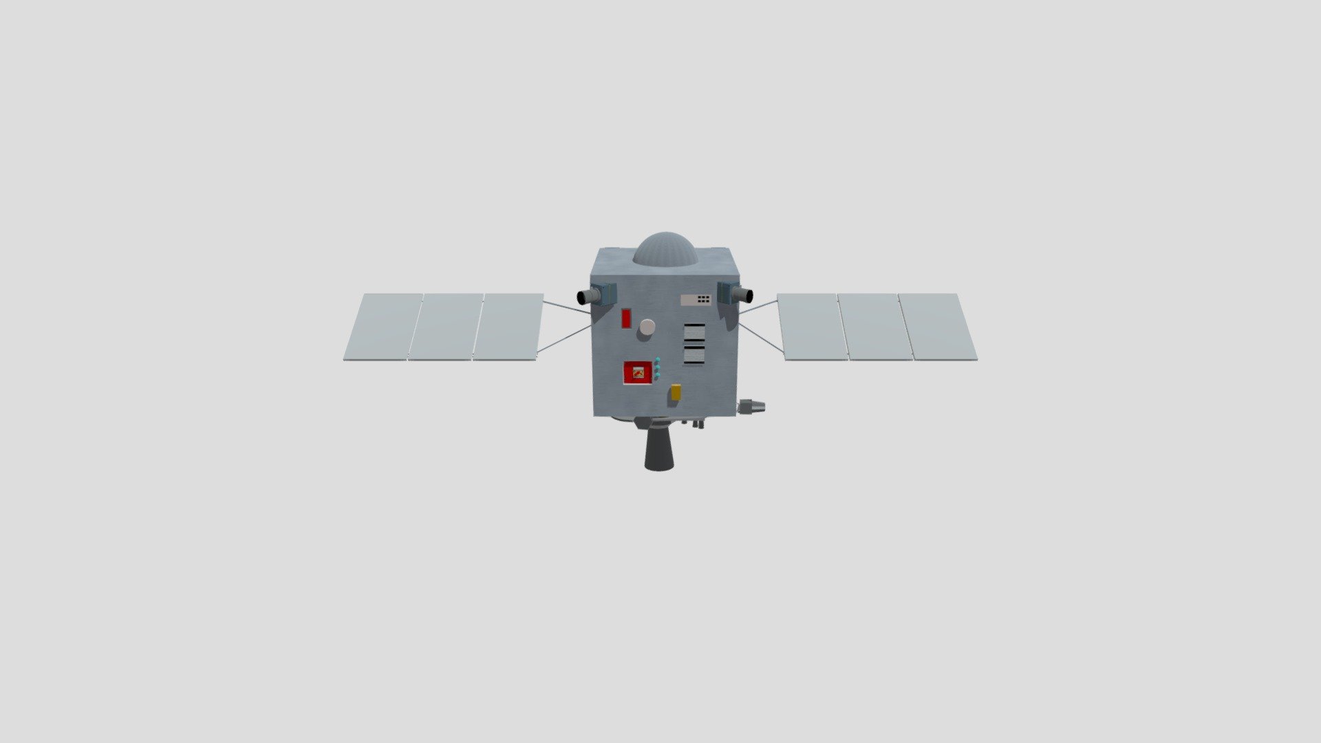 gsat satellite - 3D model by Navars Edutech (@creativefield) [2b6b9f0] - Sketchfab
