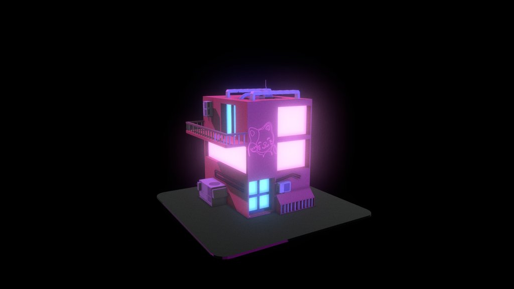 cyberpunk - A 3D model collection by Hydrangea (@HydrangeaChainsaw ...