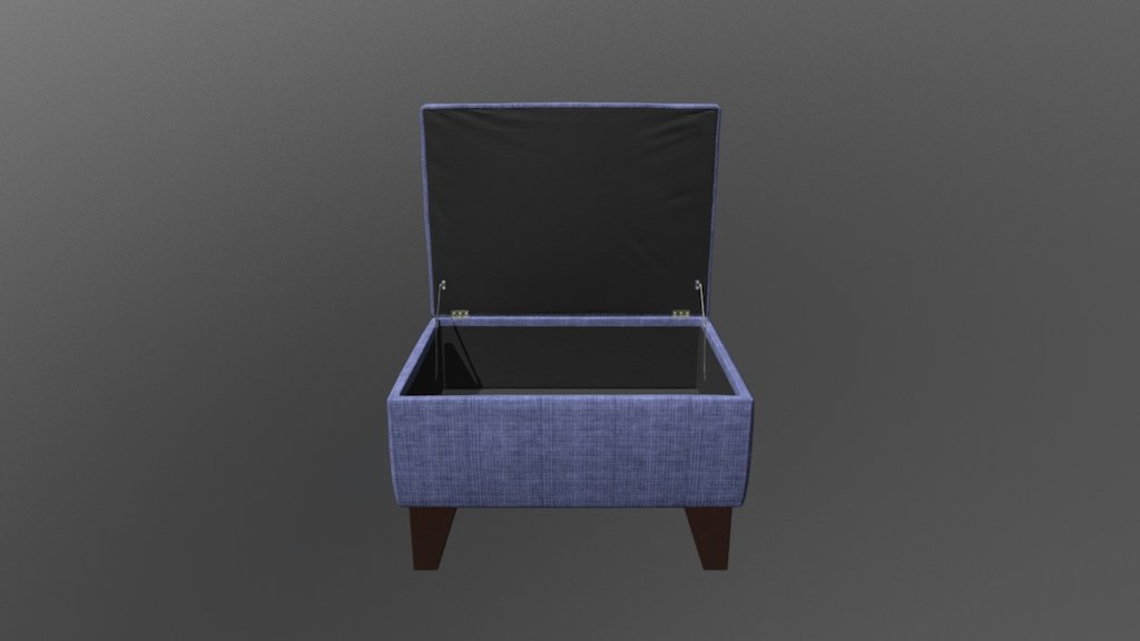 Weekend_Ottoman - 3D model by CalebCover [2b6bd58] - Sketchfab