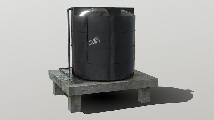 Watertank 3D models - Sketchfab