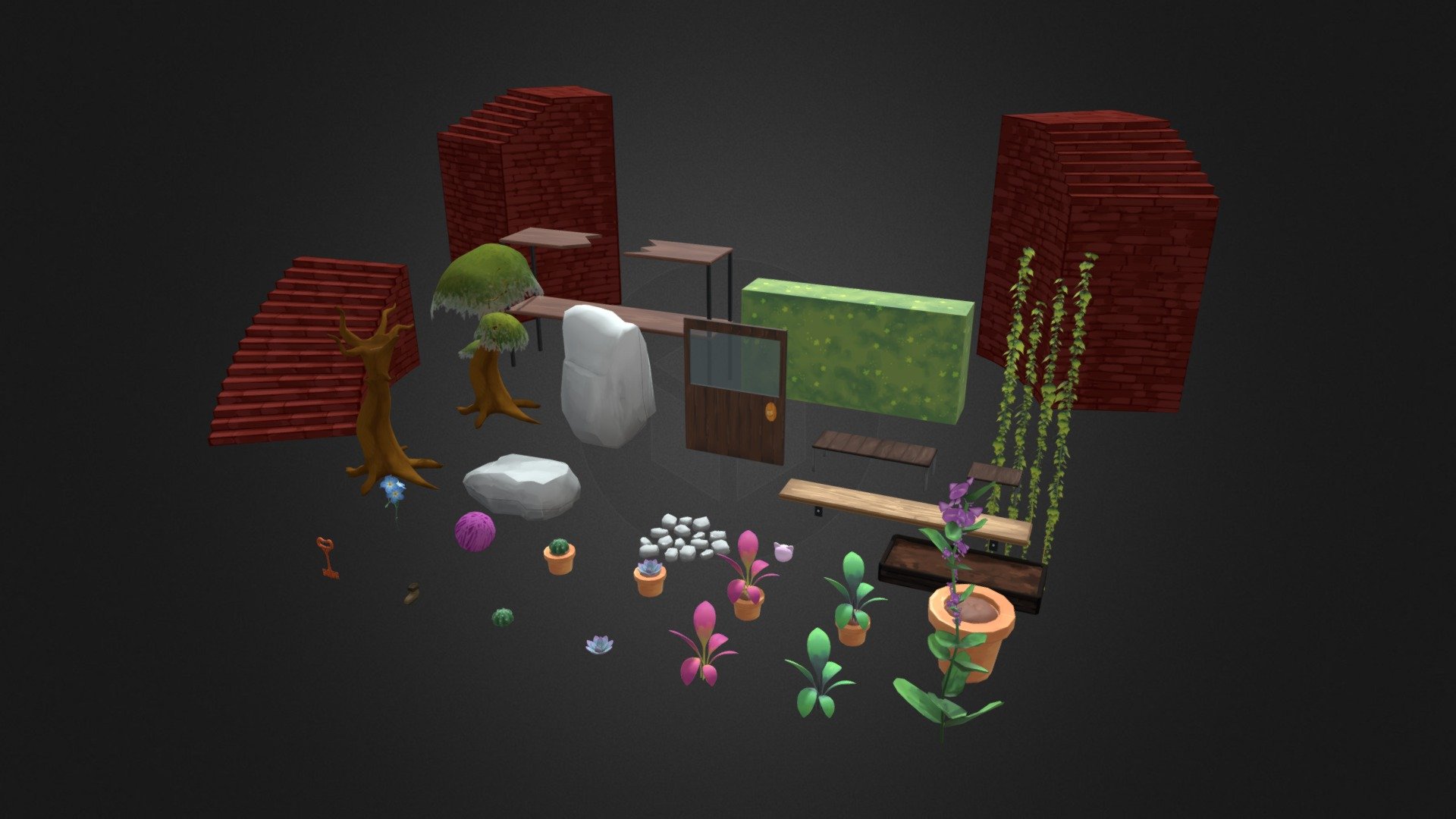 3D Assets for Purrfect Quest - 3D model by Mina S. (@minaskagseth ...