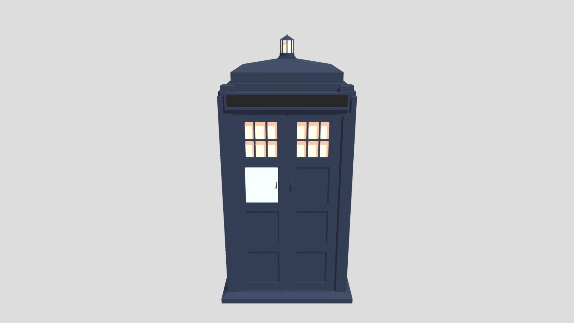Tardis Doctor Who - 3D model by Colinmgt [2b6ceb8] - Sketchfab