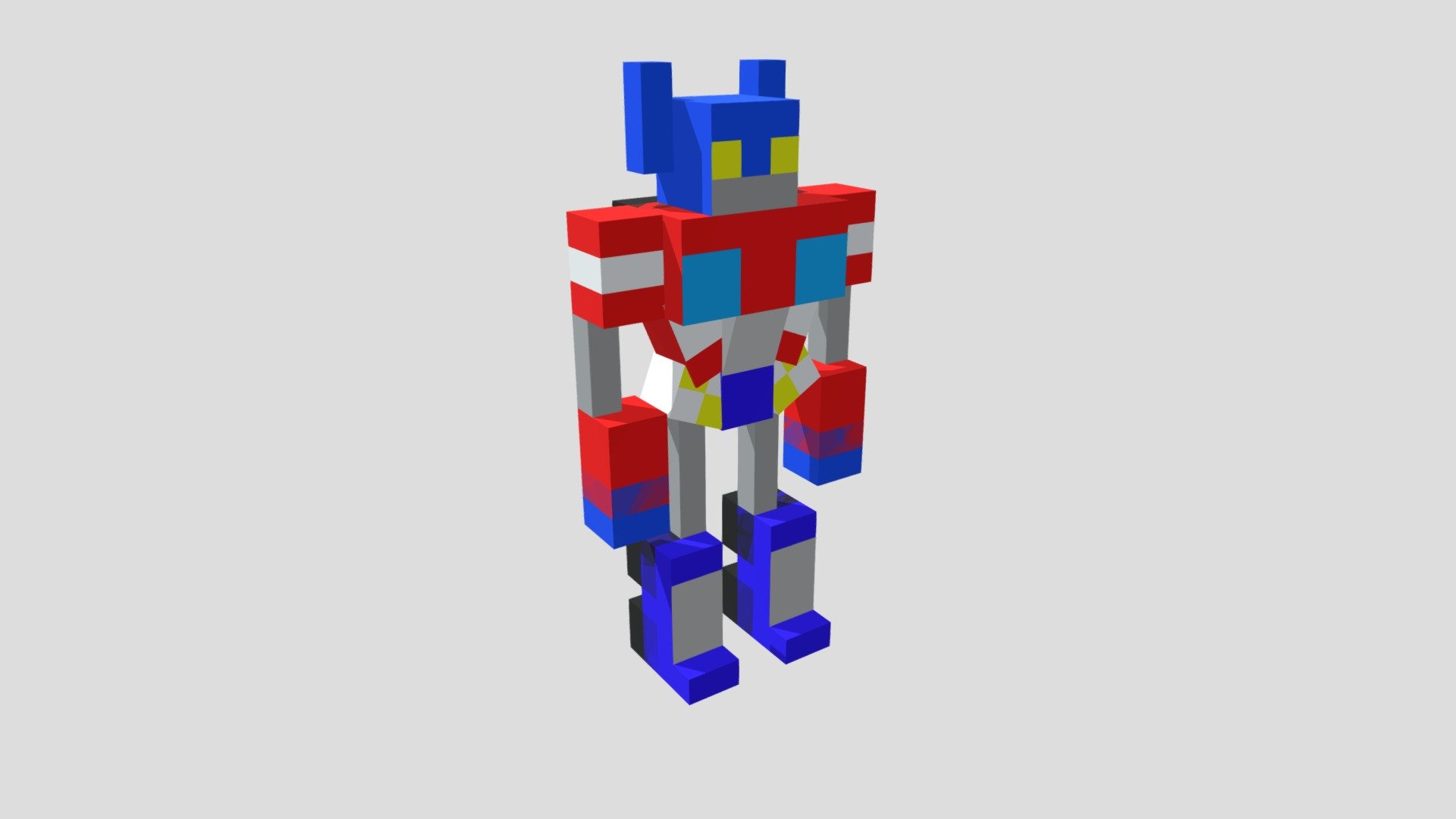 Optimus prime (minecraft) - 3D model by Super Narayan (@SuperNarayan ...