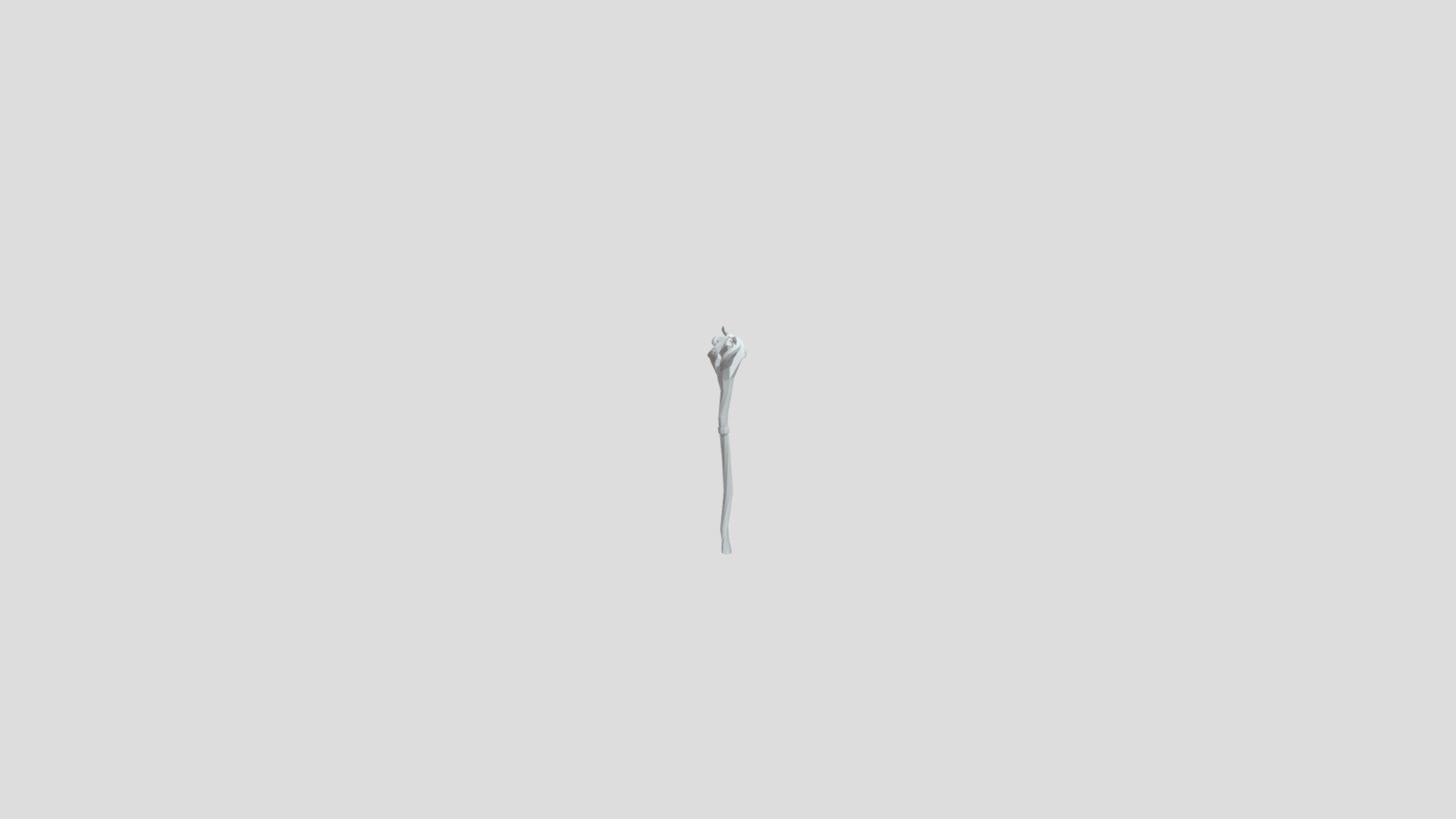 Mage Oak Staff Low Poly - Download Free 3D model by zerohart [2b6e0b7 ...