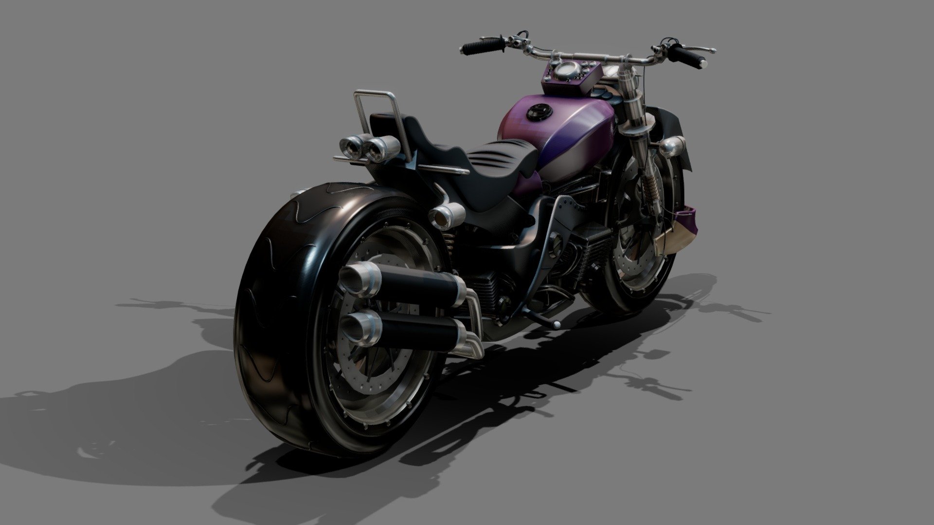Fantasy Bike - 3D model by JiJi [2b6e90f] - Sketchfab