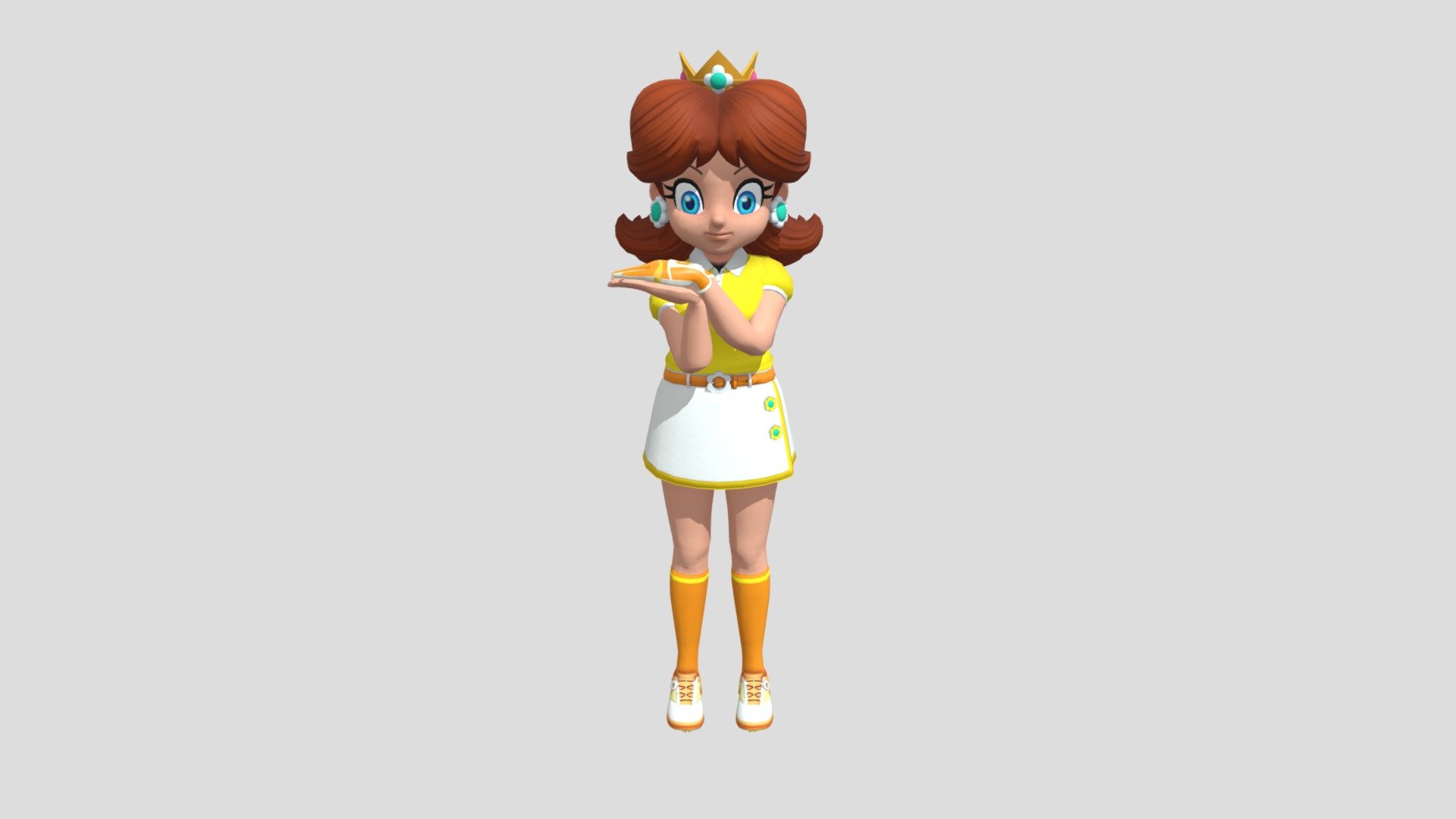 Daisy taunt pose (Mario golf 2021) - Download Free 3D model by ...