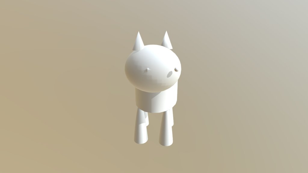 Shaped cat - 3D model by mayomid5629 [2b6fe77] - Sketchfab