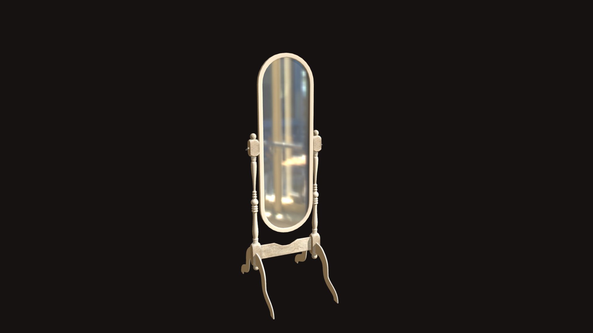 Mirror for bedroom - Download Free 3D model by Antonio Rossini (@Rox3d ...