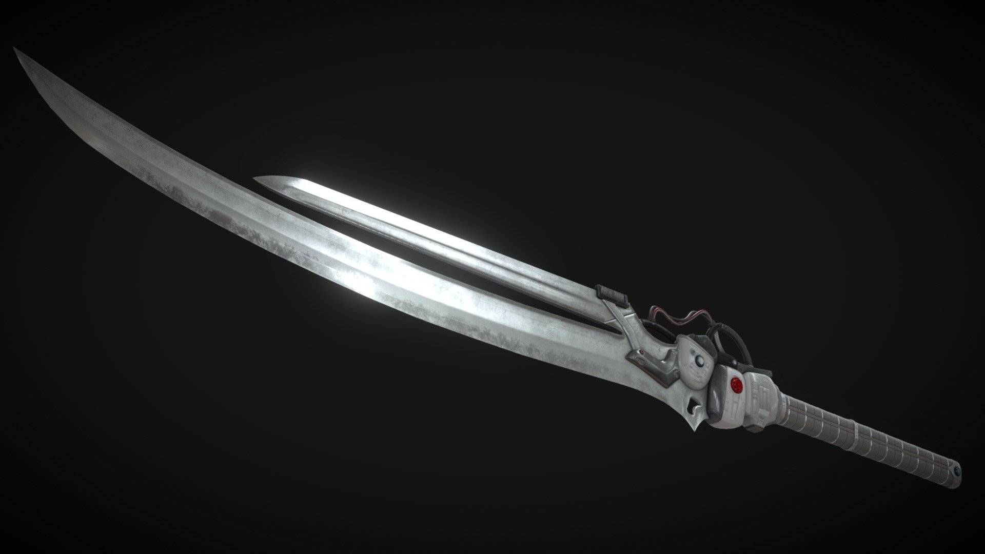 Sci Fi Hero Sword -- Code Name: Charon's Cutlass - 3D model by brandon ...