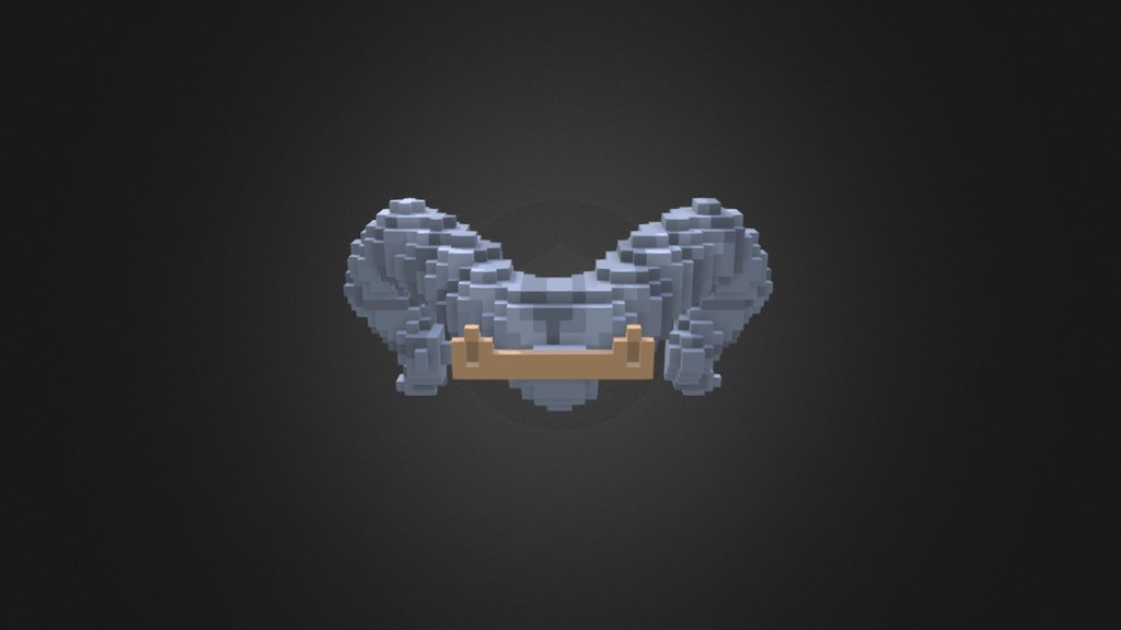 Baphomet Horn (Ragnarok) [By HalfDAS] - 3D model by SirHalfDAS ...