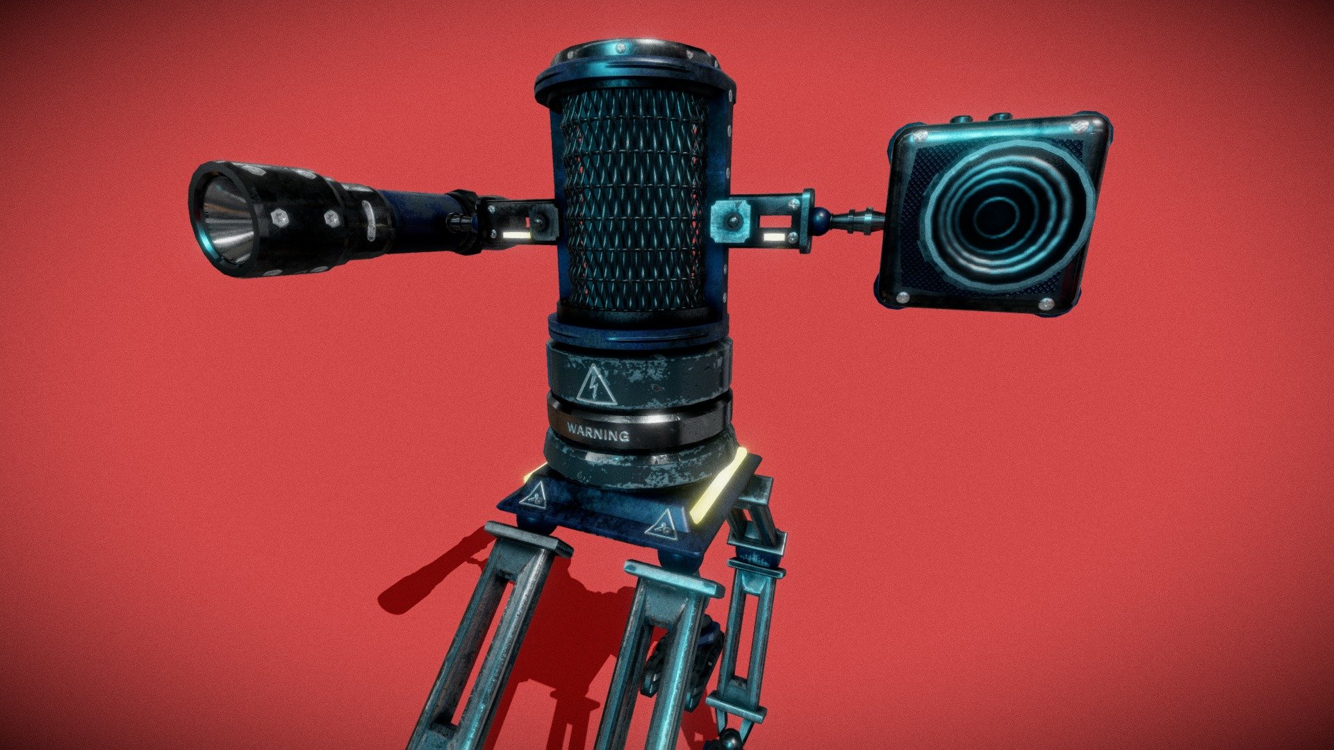 P-O-R-T-E-R, the intelligence gathering robot. - 3D model by ...