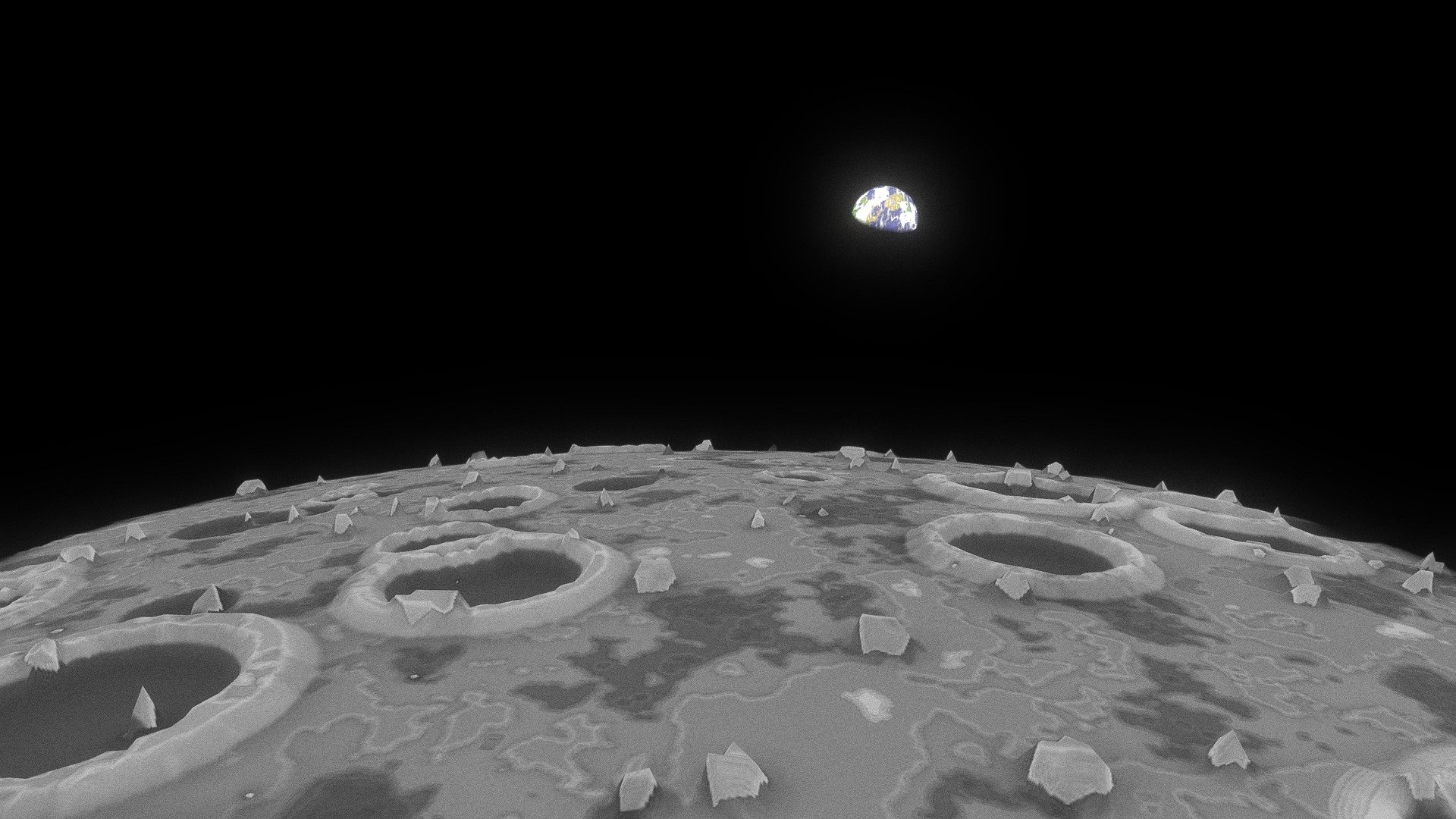 Earthrise - Sketchfab Weekly - 3D model by Kat (@katdeak) [2b73284 ...