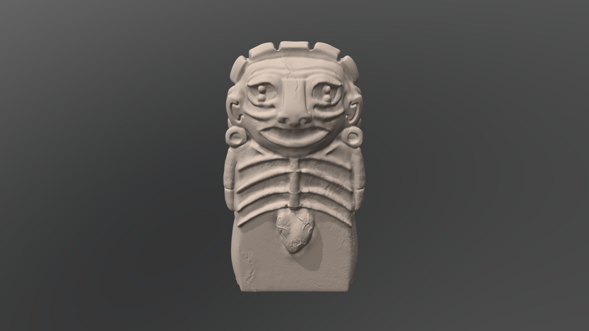 Mayan Statue - 3D model by sarah.nin [2b73bc4] - Sketchfab