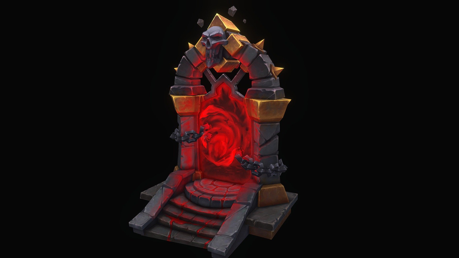 Demon Gate Of M'ur - 3D model by Aleksandar Lepojevic (@djanki ...