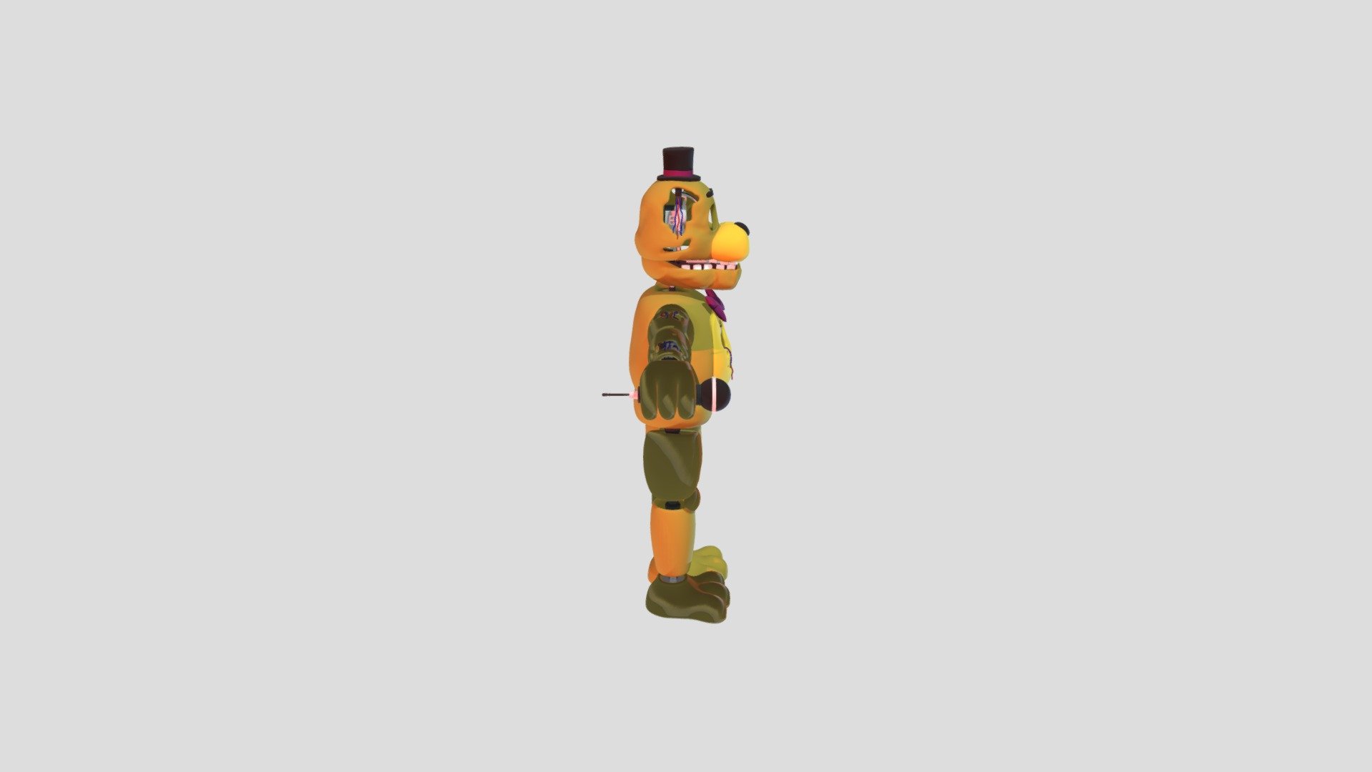 Fredbear Normal Eyes Version By Blat - Download Free 3D model by ...