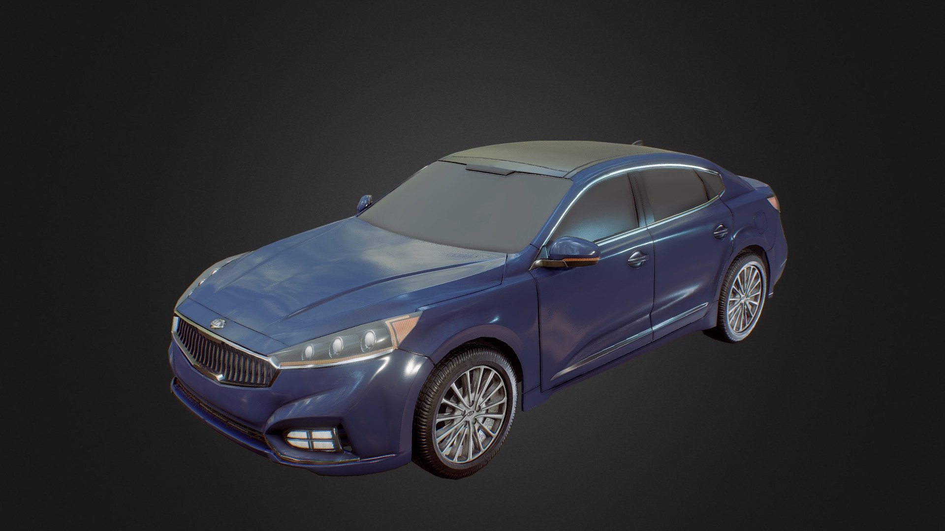 KIA Cadenza 2017 PBR - 3D model by twitte_king [2b77440] - Sketchfab