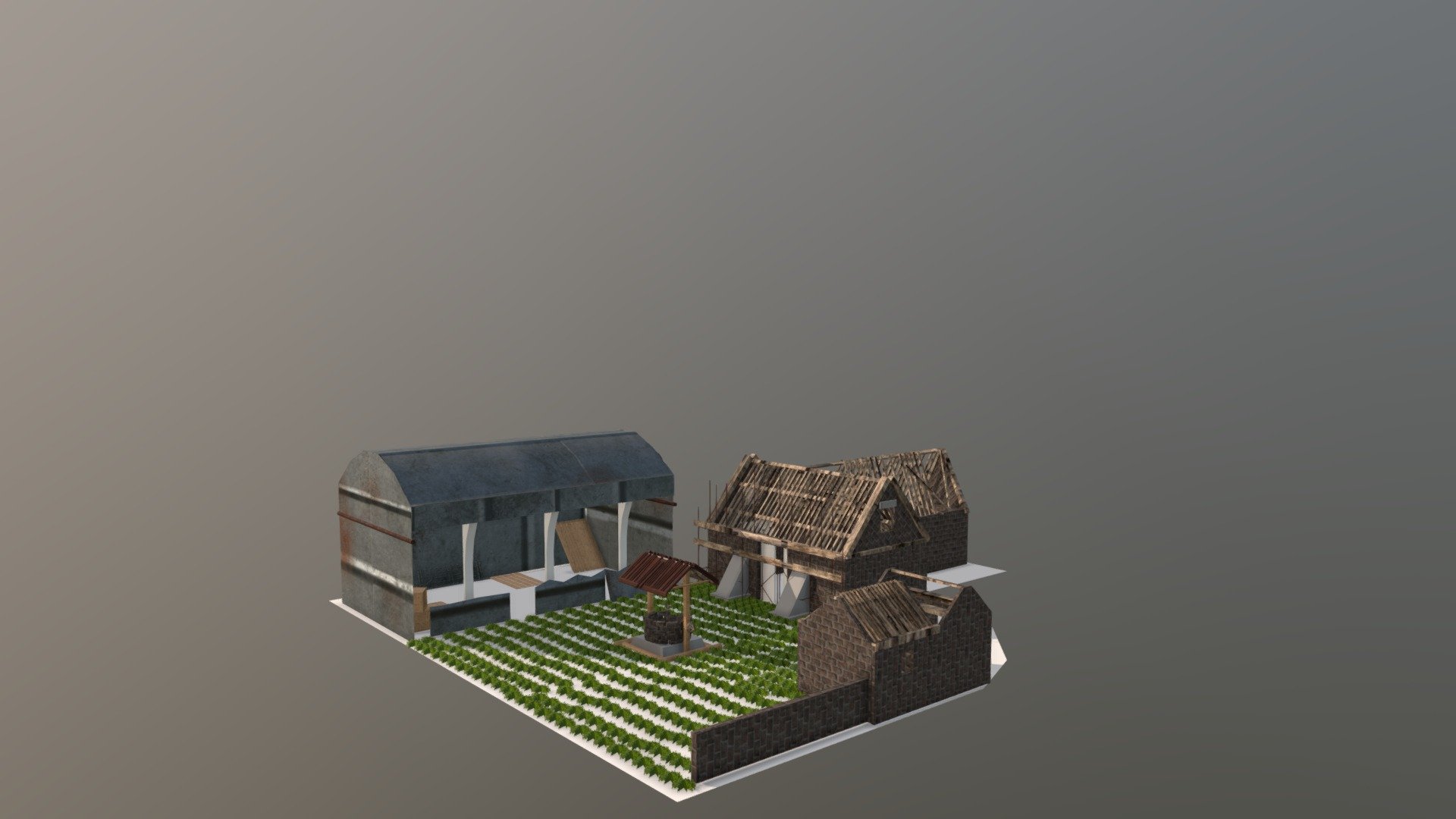 Farmyard Scene - Download Free 3D model by Dan Millar (@dmillar19 ...