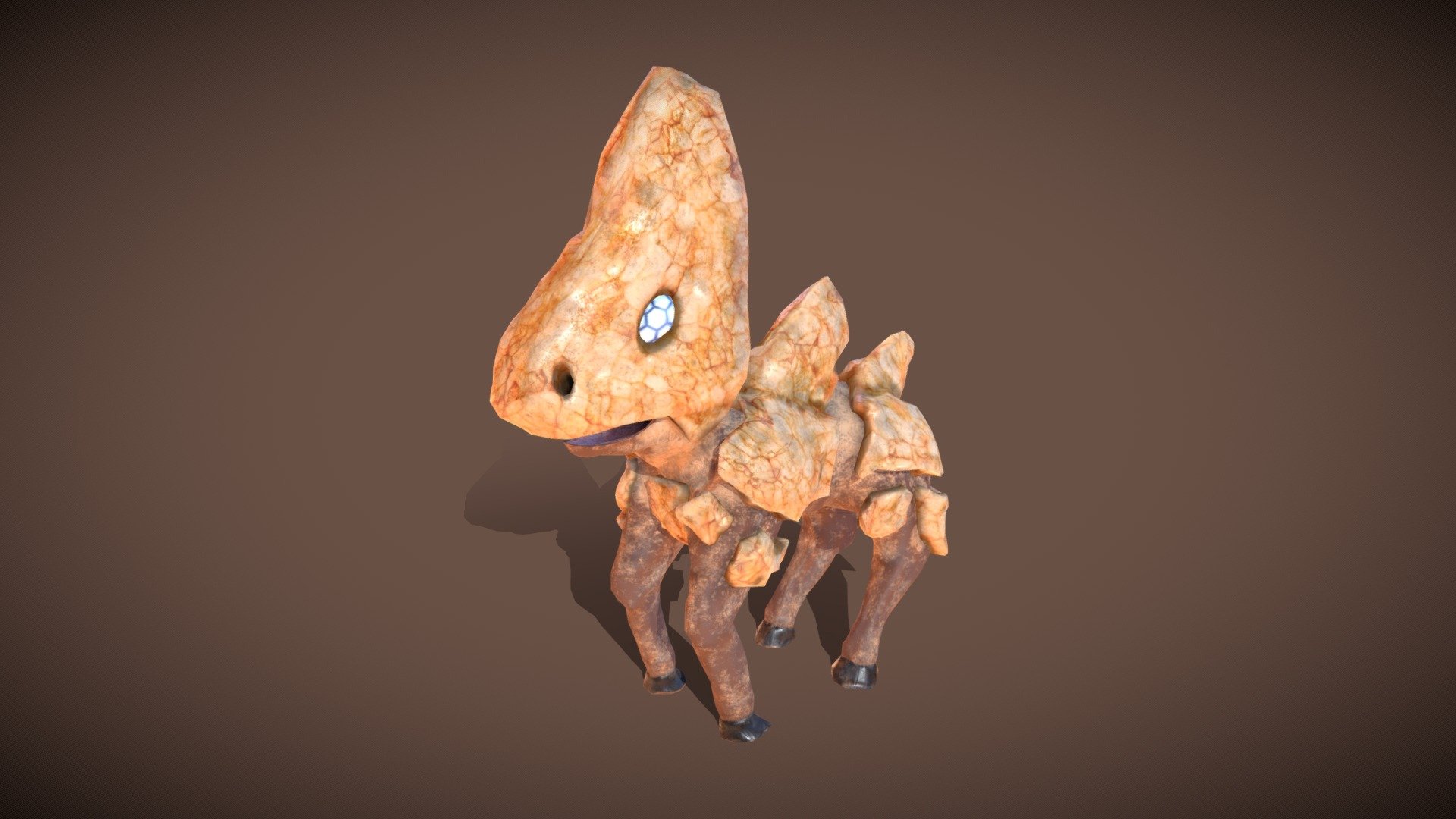 Rocky Creature - 3D model by kittco36 [2b812c3] - Sketchfab