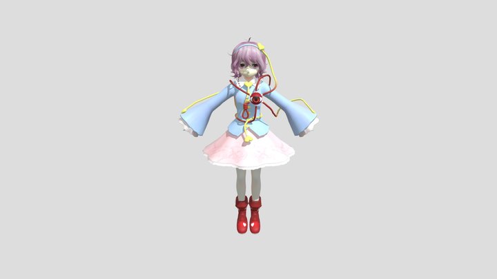 Touhouproject 3D models - Sketchfab