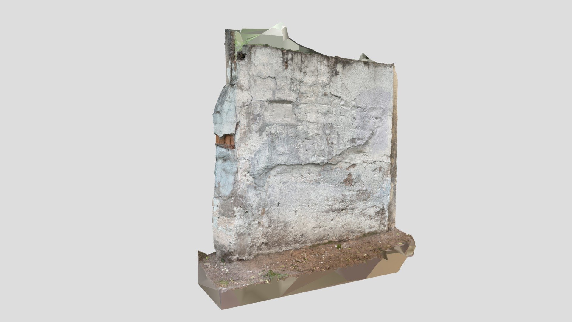 Concrete wall 3 - Download Free 3D model by Alex Fedorov (@avarice999 ...