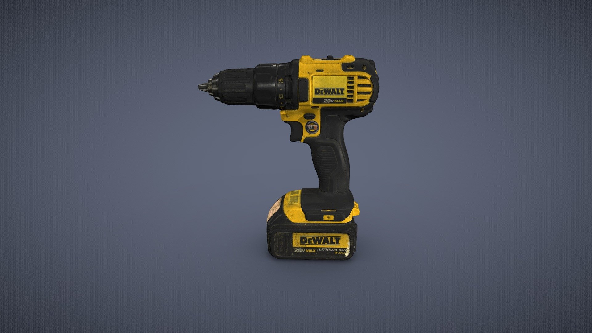 Cordless Drill 75K polygons - Download Free 3D model by Reality_3D ...