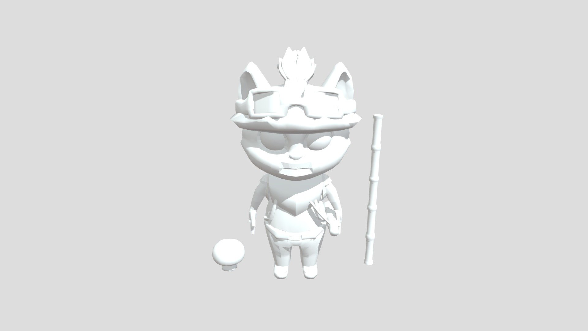 Teemo - 3D model by nititorn.in [2b82c7a] - Sketchfab