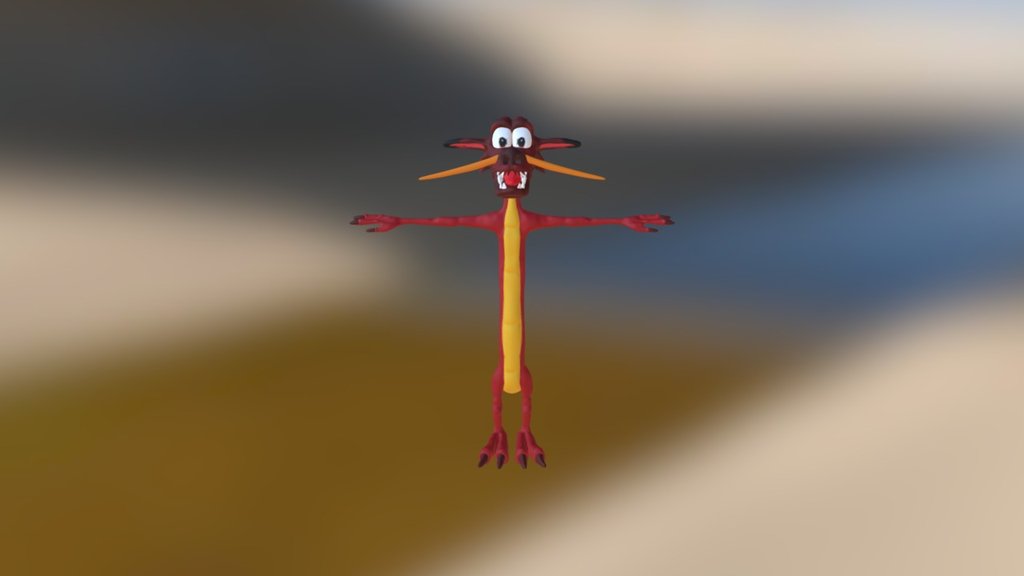 Mushu - Download Free 3D model by xeratdragons (@dragonights91 ...