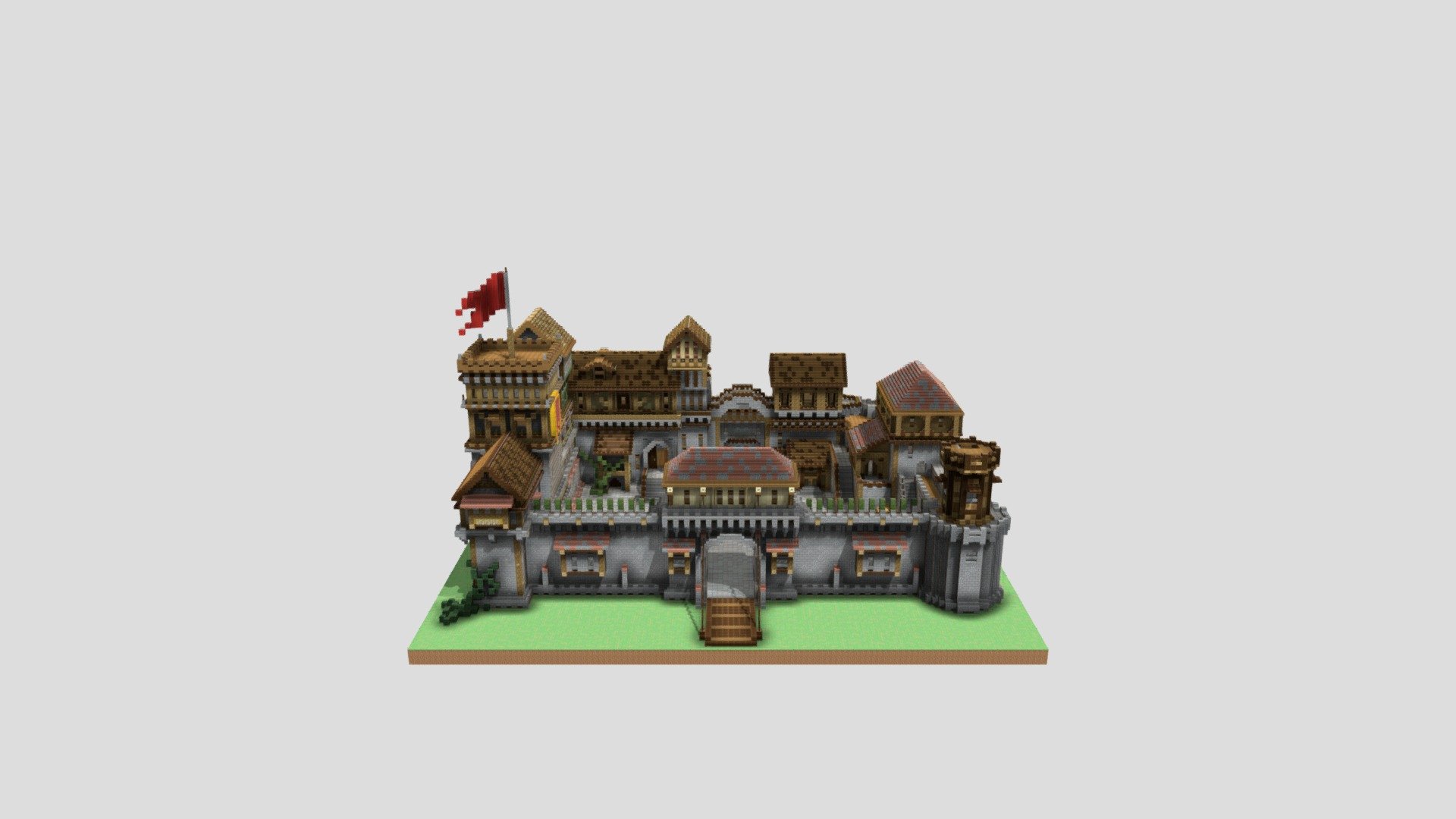 arena-castle - Download Free 3D model by madexc [2b83277] - Sketchfab