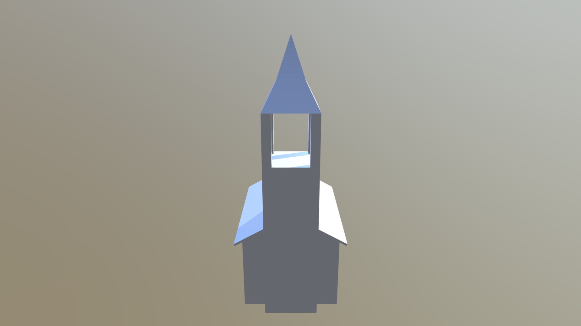 CHURCH INITIAL DESIGN - 3D model by ZachWilkins1997 [2b8333e] - Sketchfab