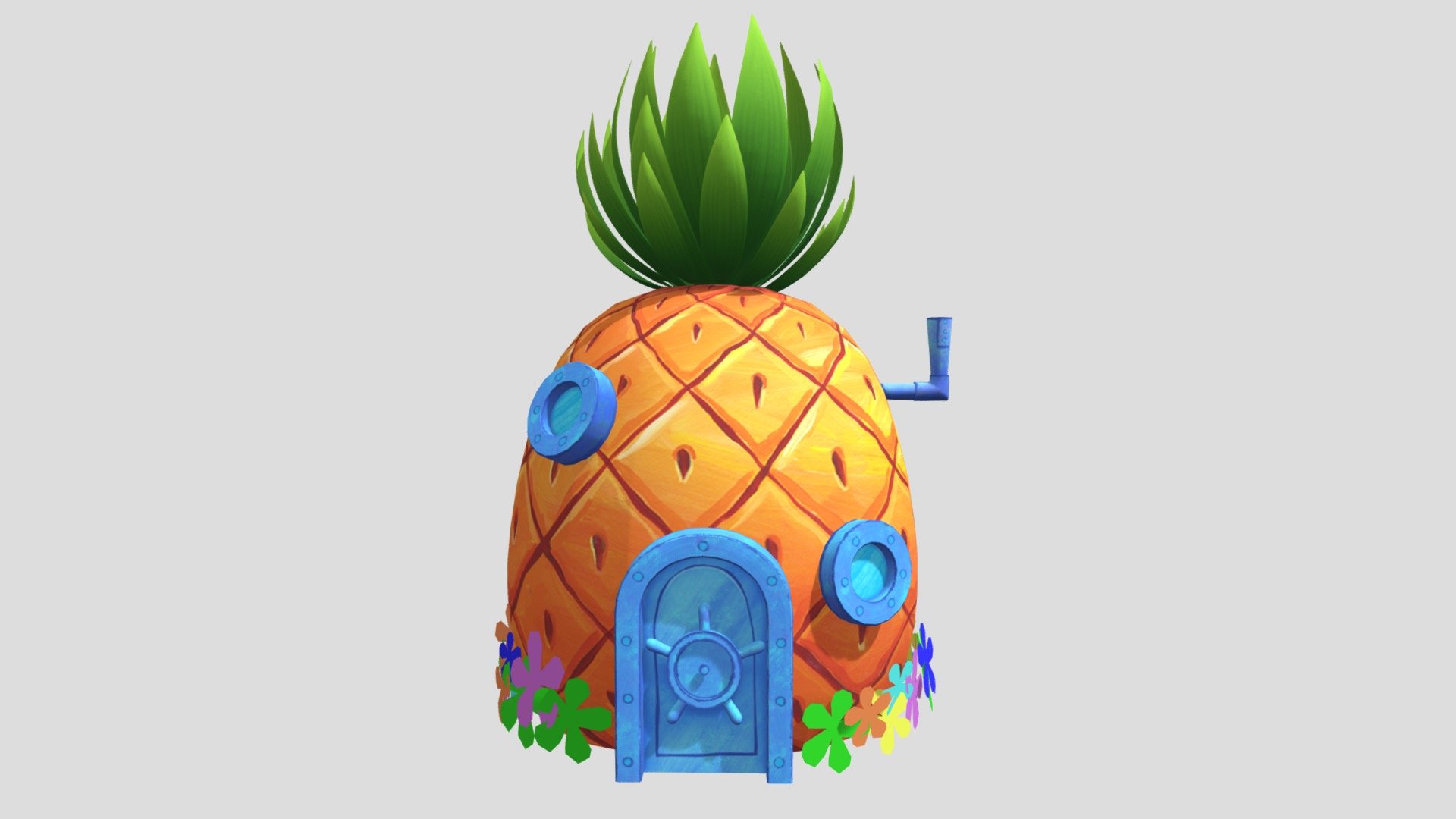 BFBBR - SpongeBob House - Download Free 3D model by SMF Features ...