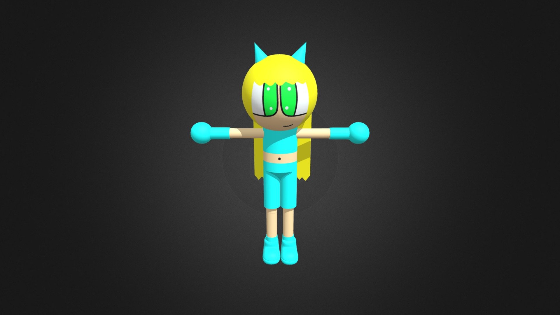 Sago The Cat - Download Free 3D model by Logandium [2b84387] - Sketchfab