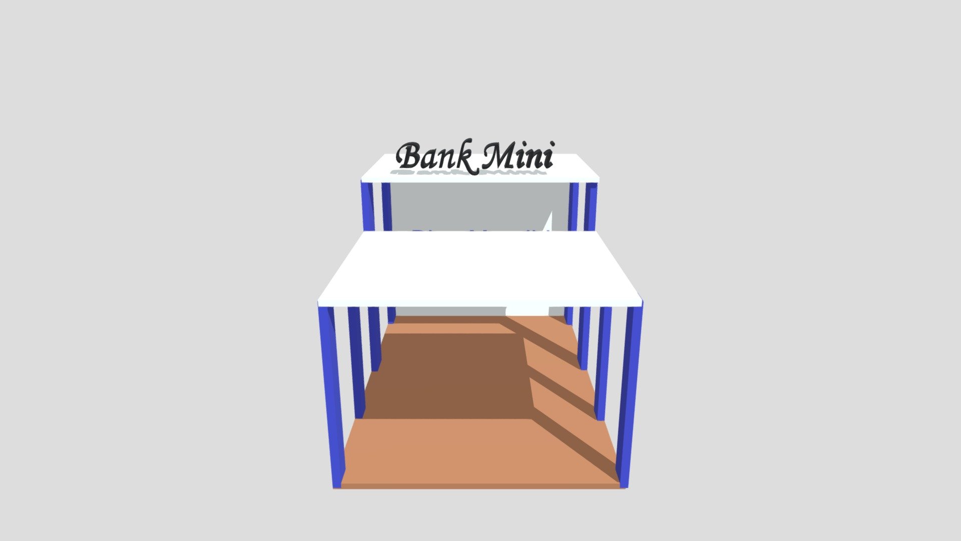 Bank Mini - Download Free 3D model by nissaputriamelia [2b852aa ...