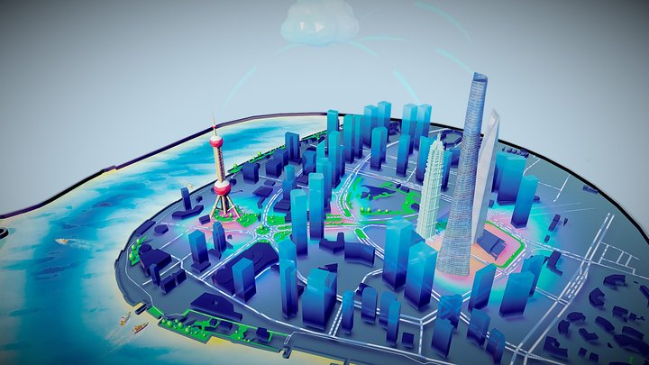Shanghai 3D models - Sketchfab