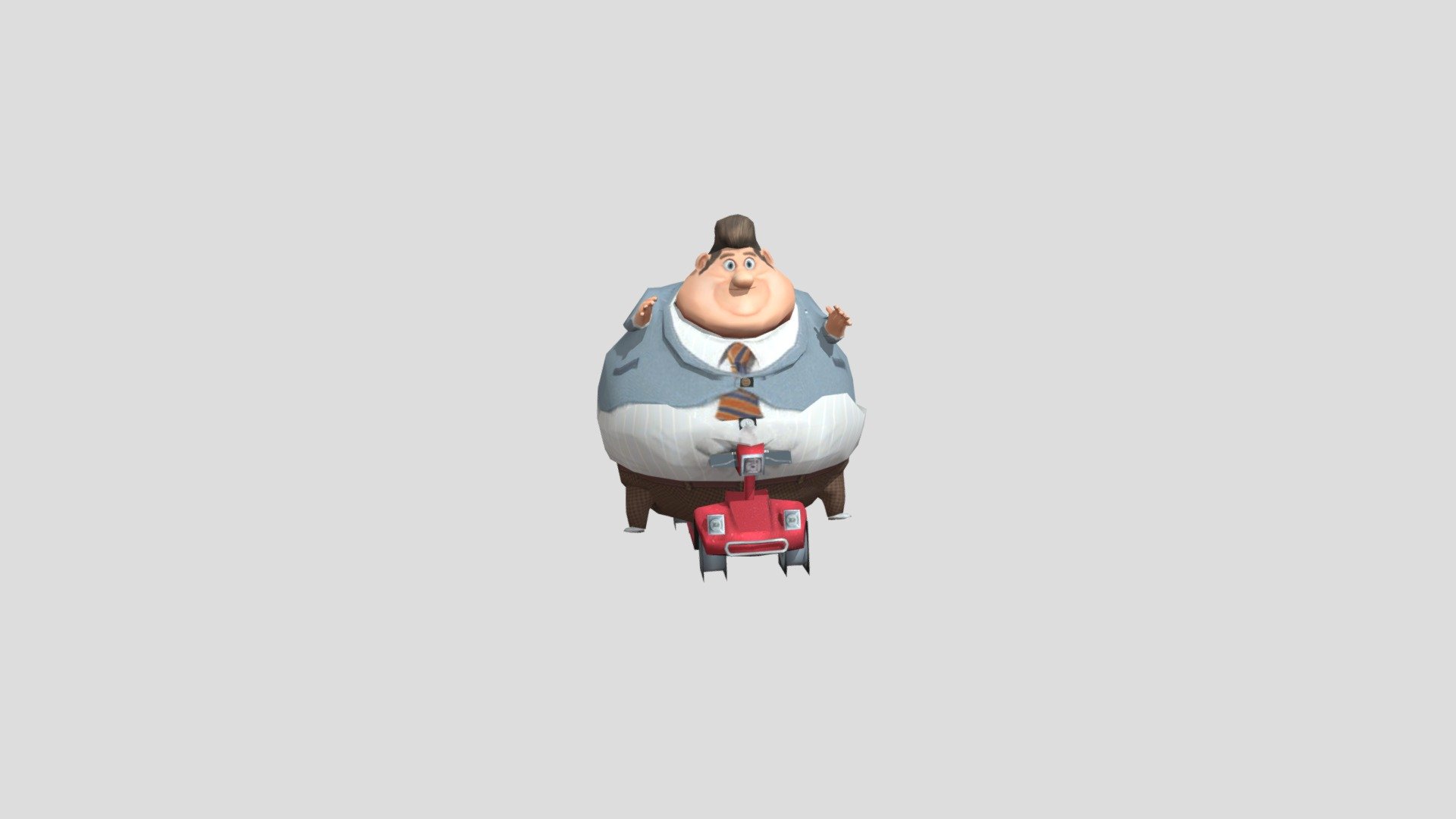 Fat Mayor Shelbourne Twerk dancing - Download Free 3D model by ...