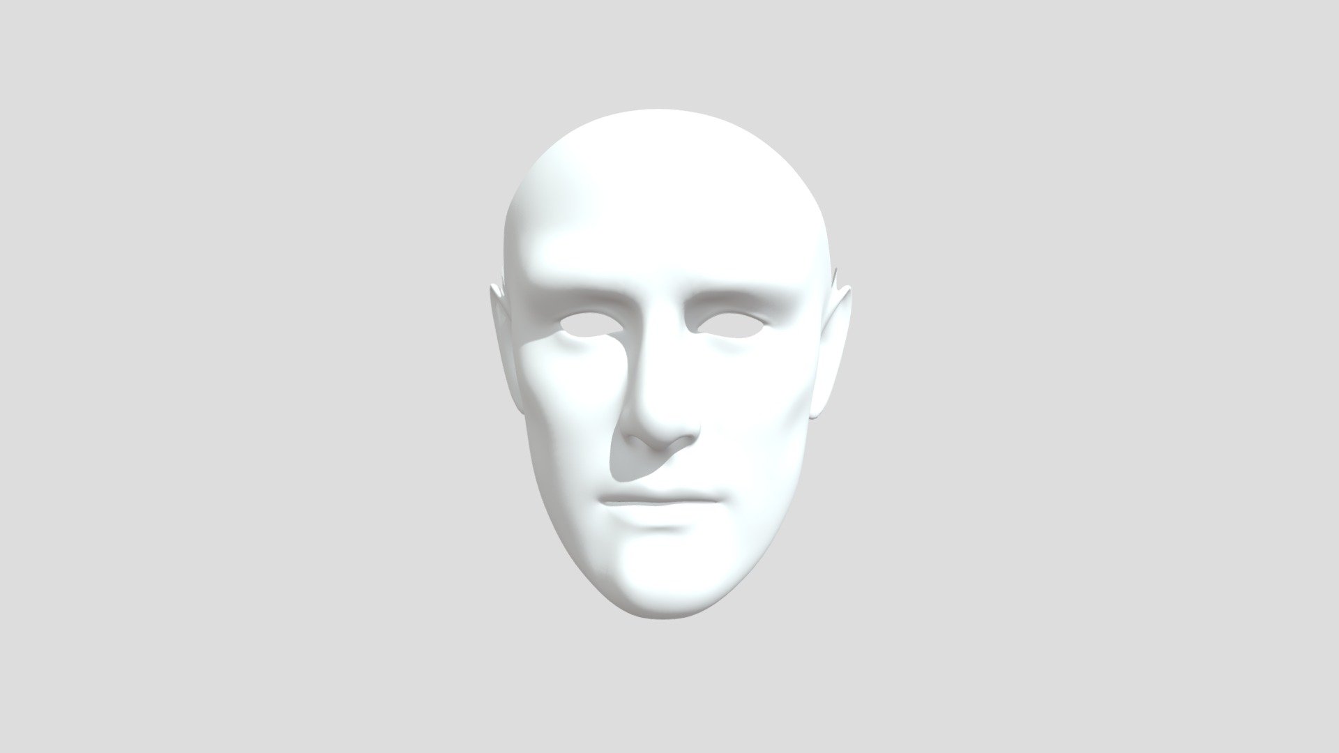 Mask man - 3D model by Jean.Boulon [2b8760f] - Sketchfab