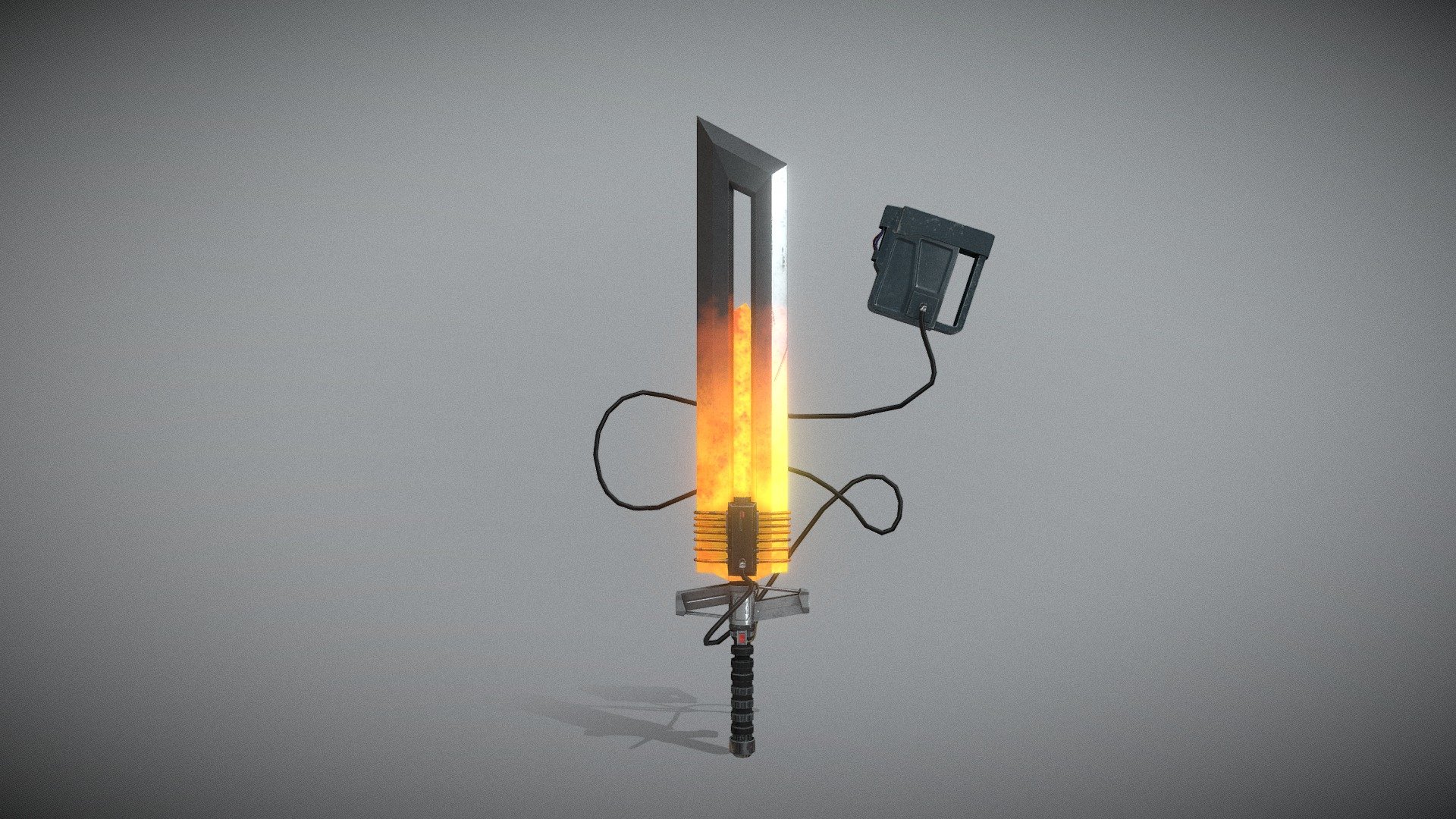 Electrified Burning Sword - Download Free 3D model by Liethal [2b88e34 ...