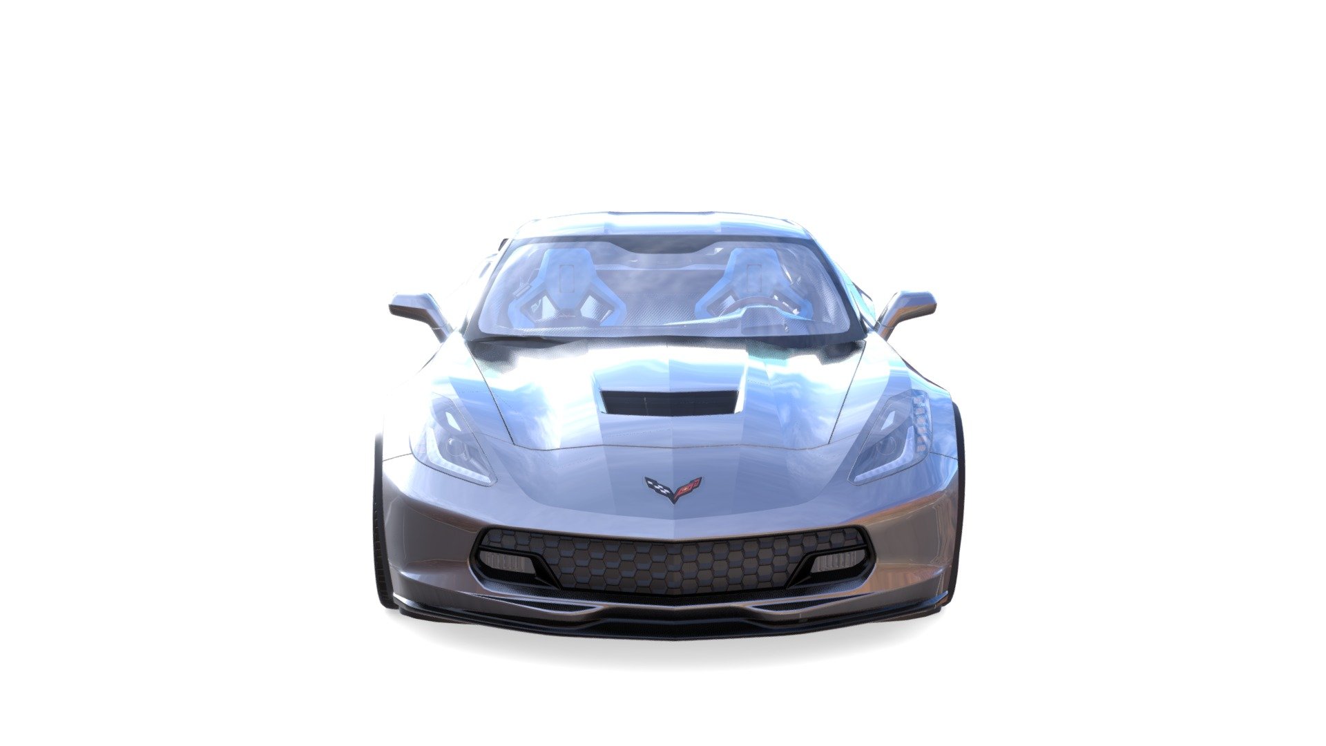 2017 Chevrolet Corvette C7 Grand Sport - Download Free 3D model by ...