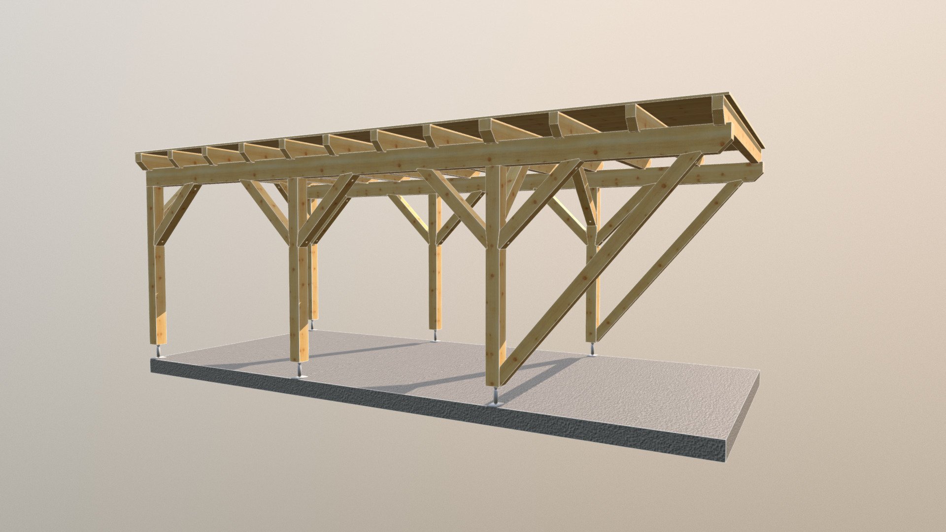3x7 meter - 3D model by JGBE.pl [2b8bb77] - Sketchfab