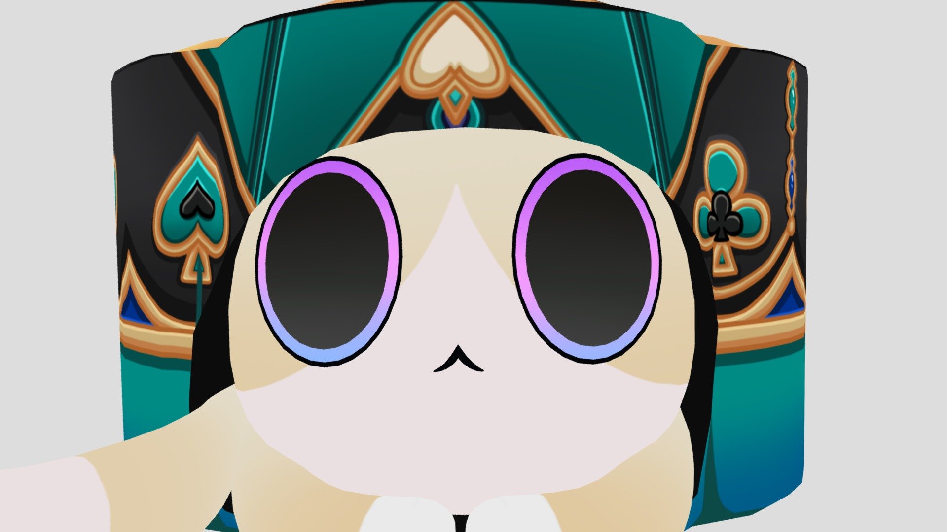 HSR- Aventurine Cat Cake - 3D model by Crafty Glitches ...