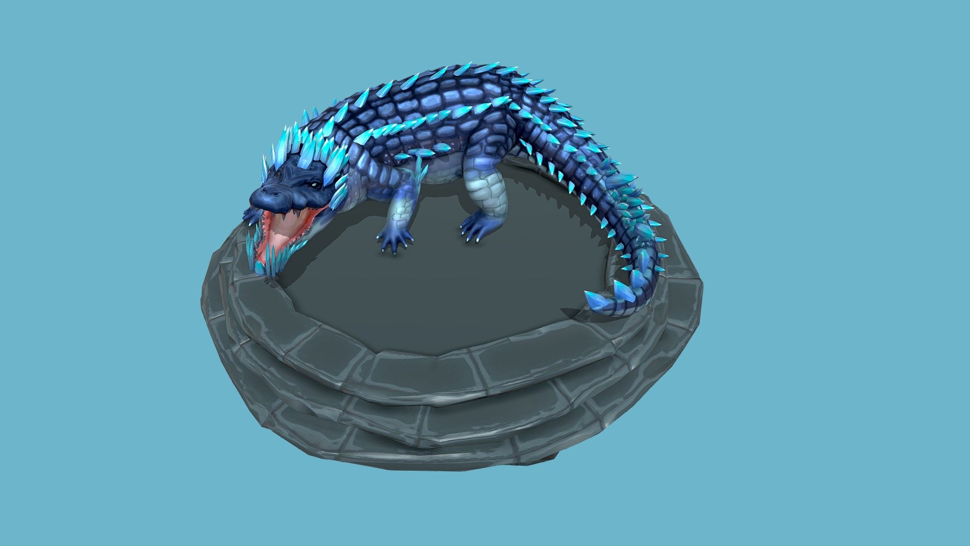 Ice Croc - 3D model by Victor W Hariyono (@Victor.Wahyu.Hariyono ...