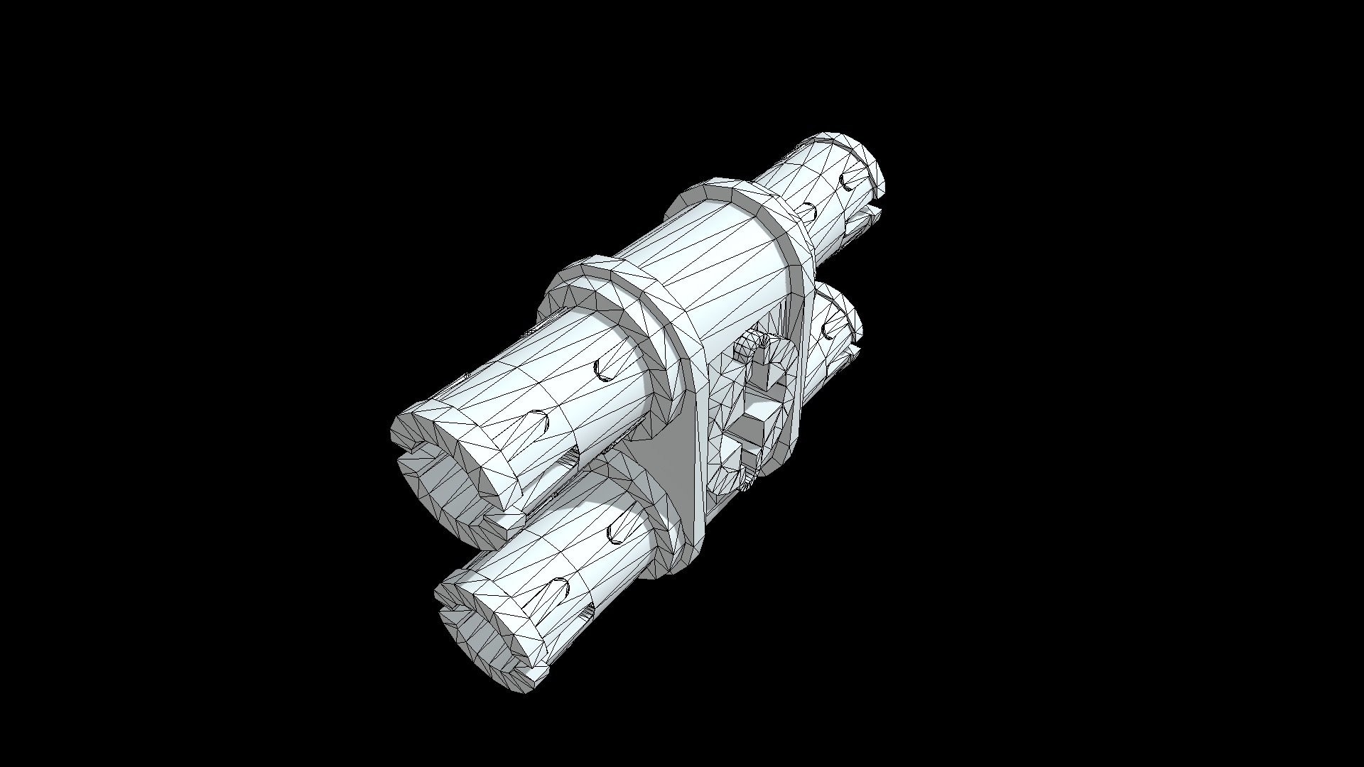Pin Double with Axle Hole - Download Free 3D model by 2XstreamRobotics ...