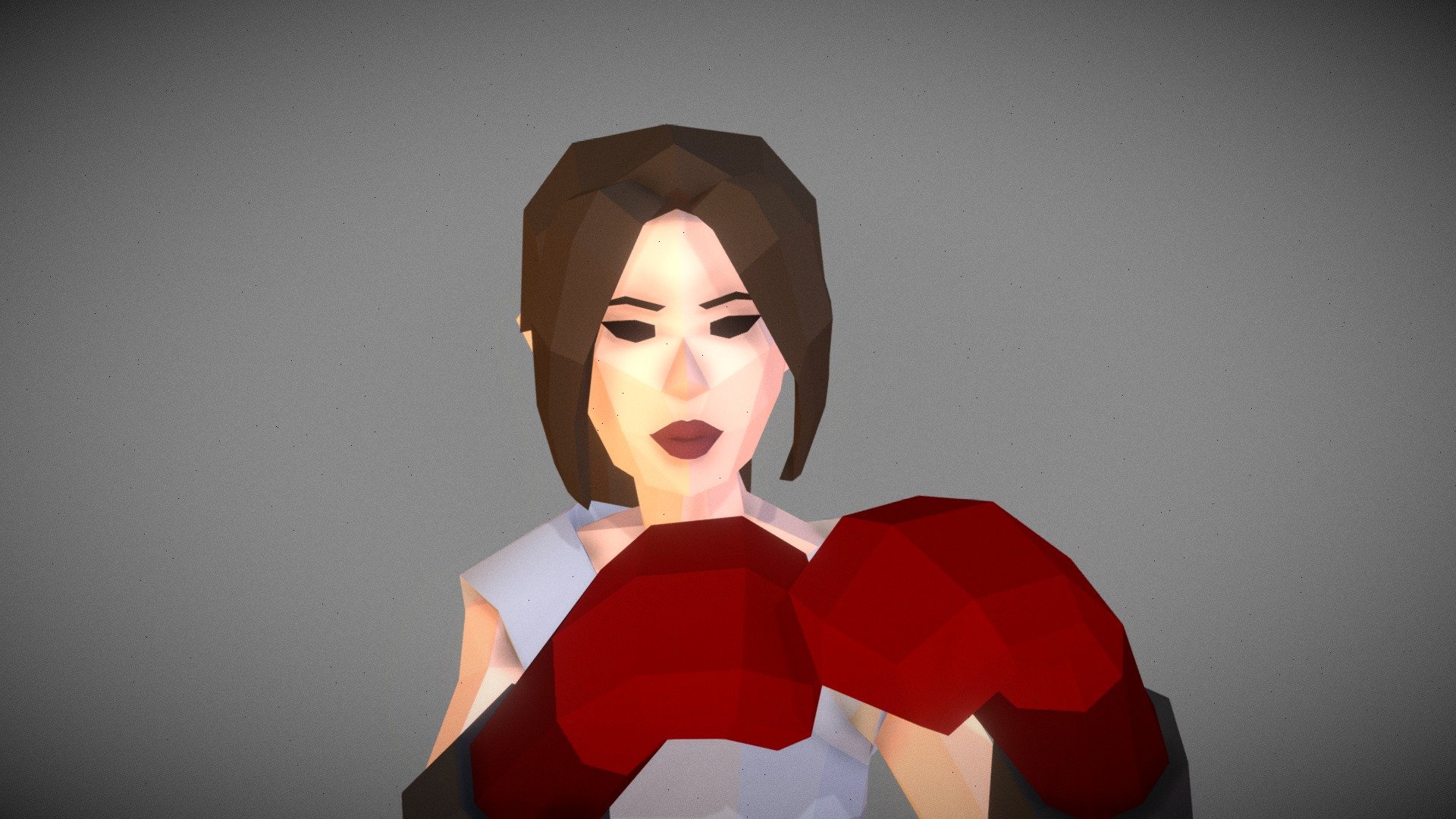 BOXER GIRL - 3D model by CRAFTPEAK_Studio [2b8e492] - Sketchfab